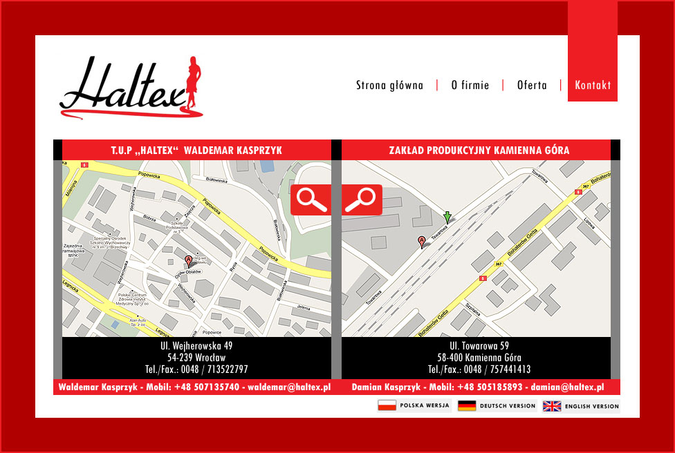 Haltex.pl - Kontakt